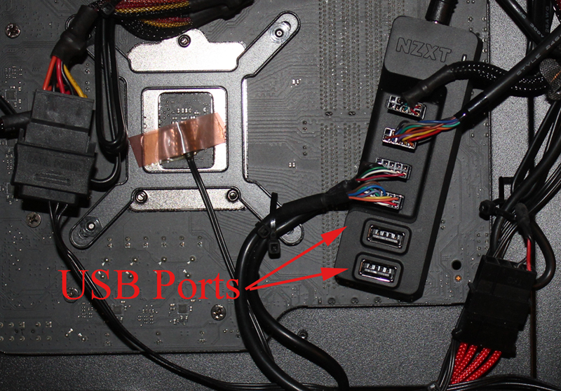 Internal USB Ports | By: Neil Wilson - Digital Storm Forums