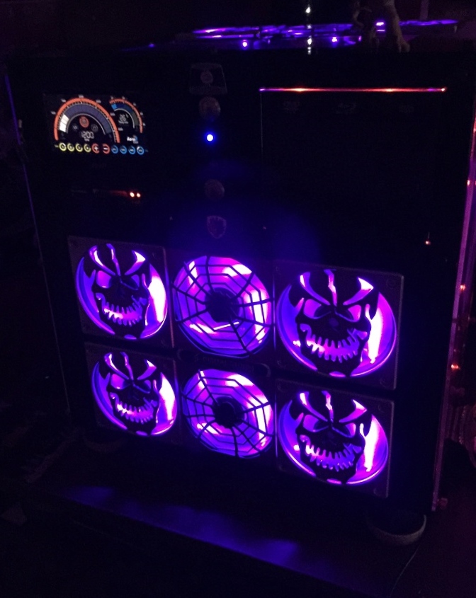 So I had to replace all my Fans........PURPLE | By: oldlady RPGer ...