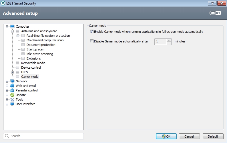 ESET Smart Security Settings | By: DST4ME - Digital Storm Forums