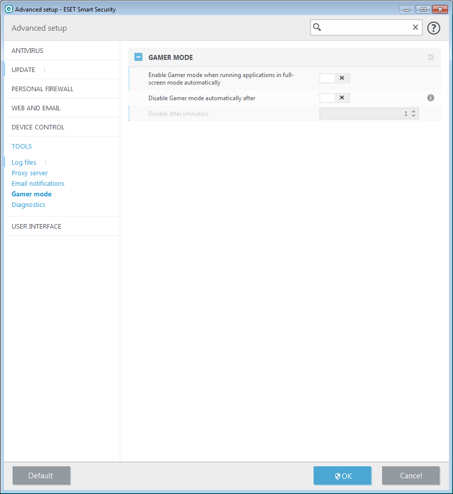 ESET Smart Security Settings | By: DST4ME - Digital Storm Forums