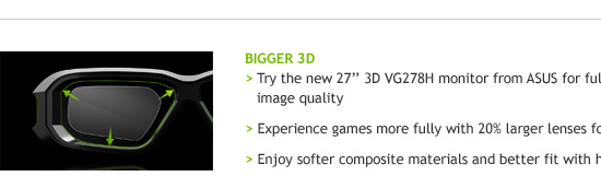 NVIDIA 3D Vision 2 Gaming Computers