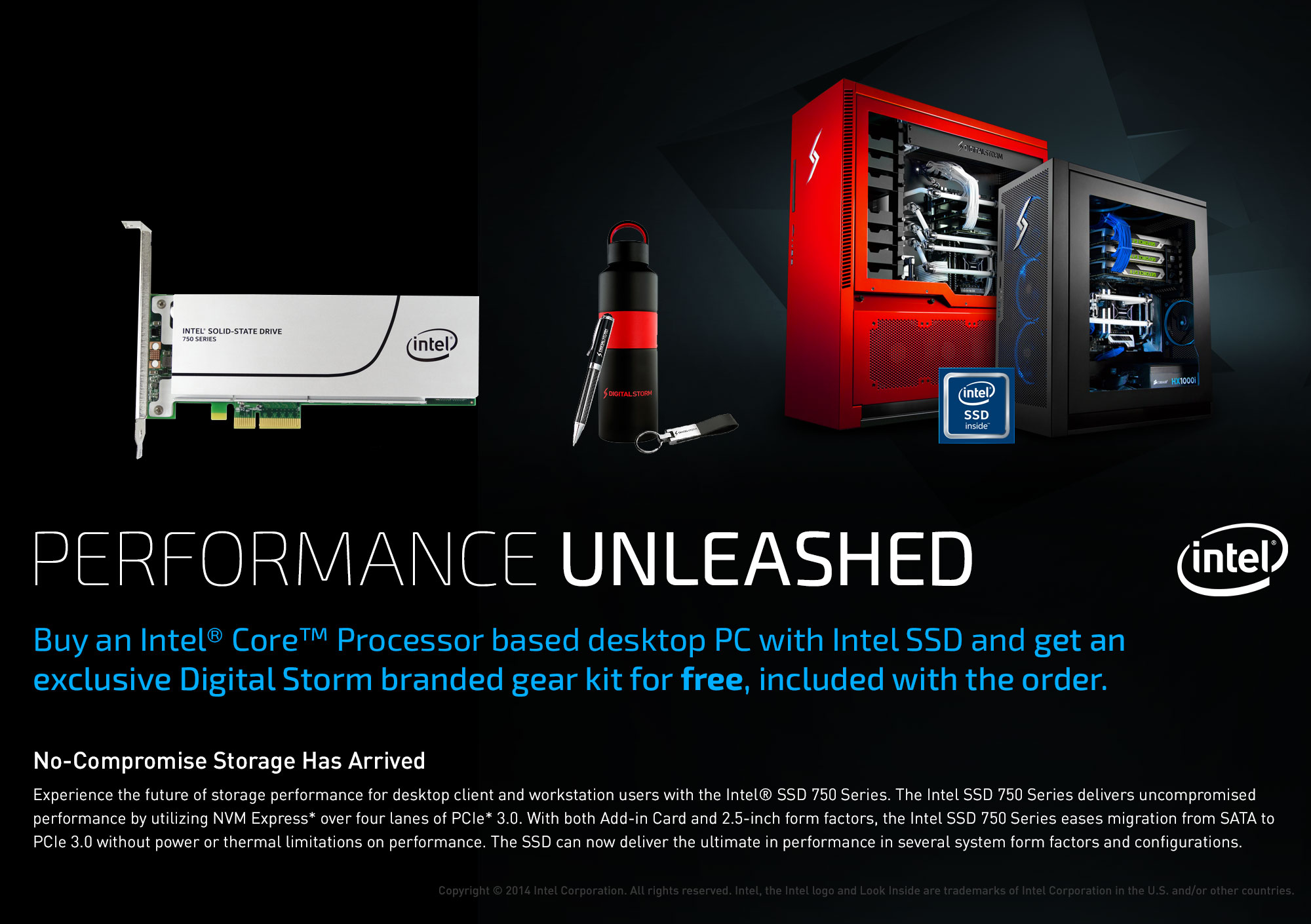 Intel SSD Promotion | Digital Storm