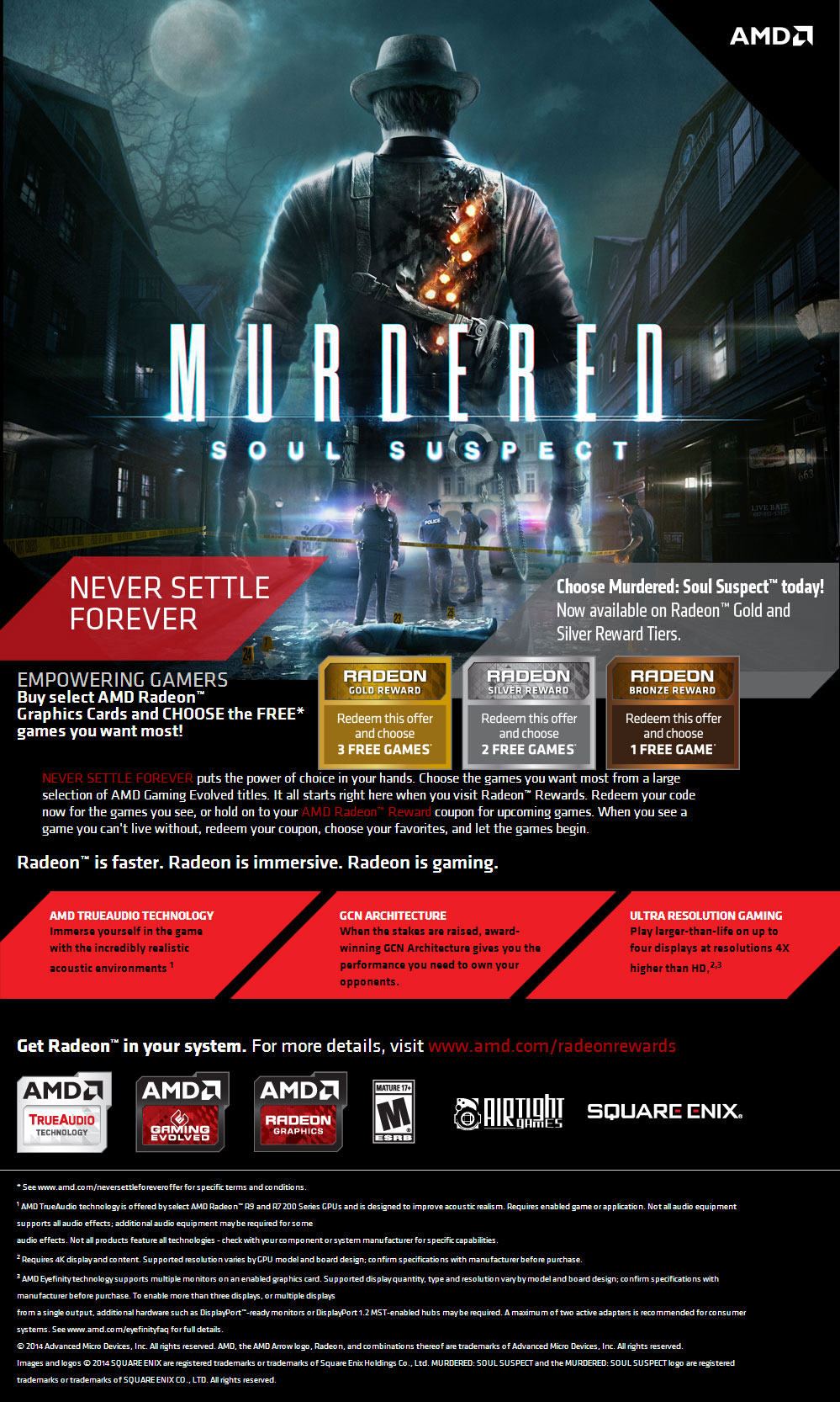 AMD Never Settle Forever | Digital Storm