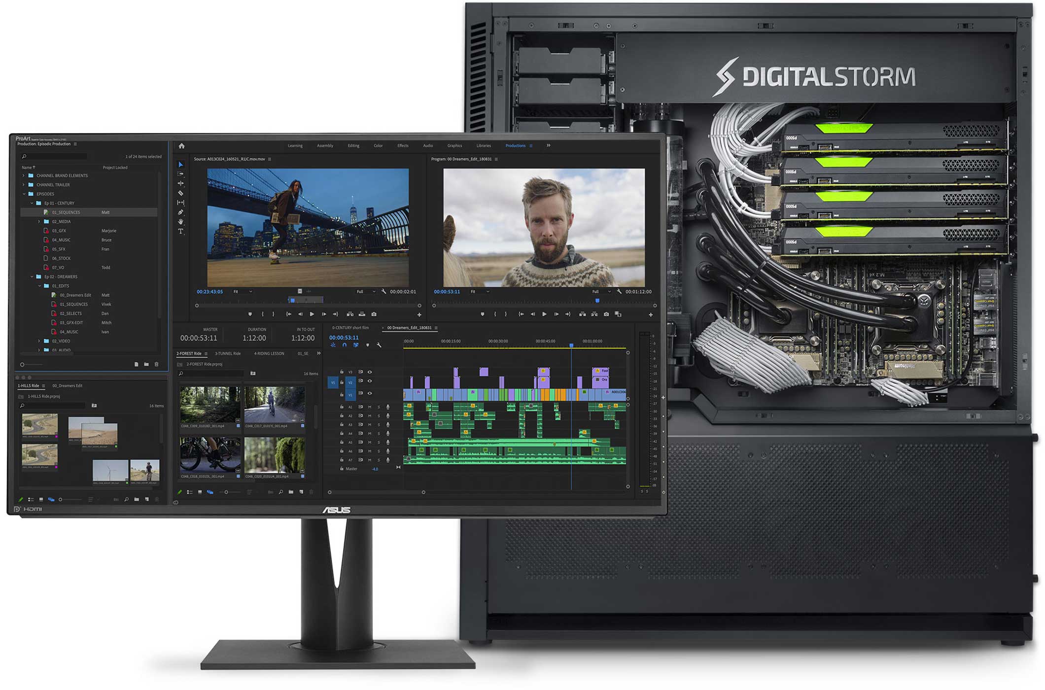 Video Editing Workstation